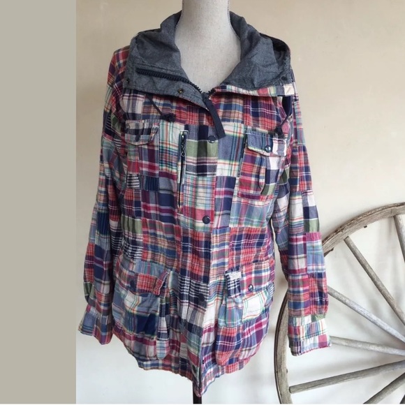 Ralph Lauren | Jackets & Coats | Ralph Lauren Vtg Rare Madras Cotton ...